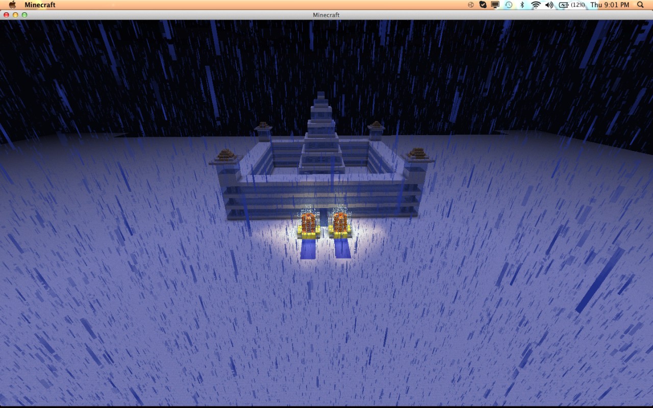 Snow Castle Minecraft Map