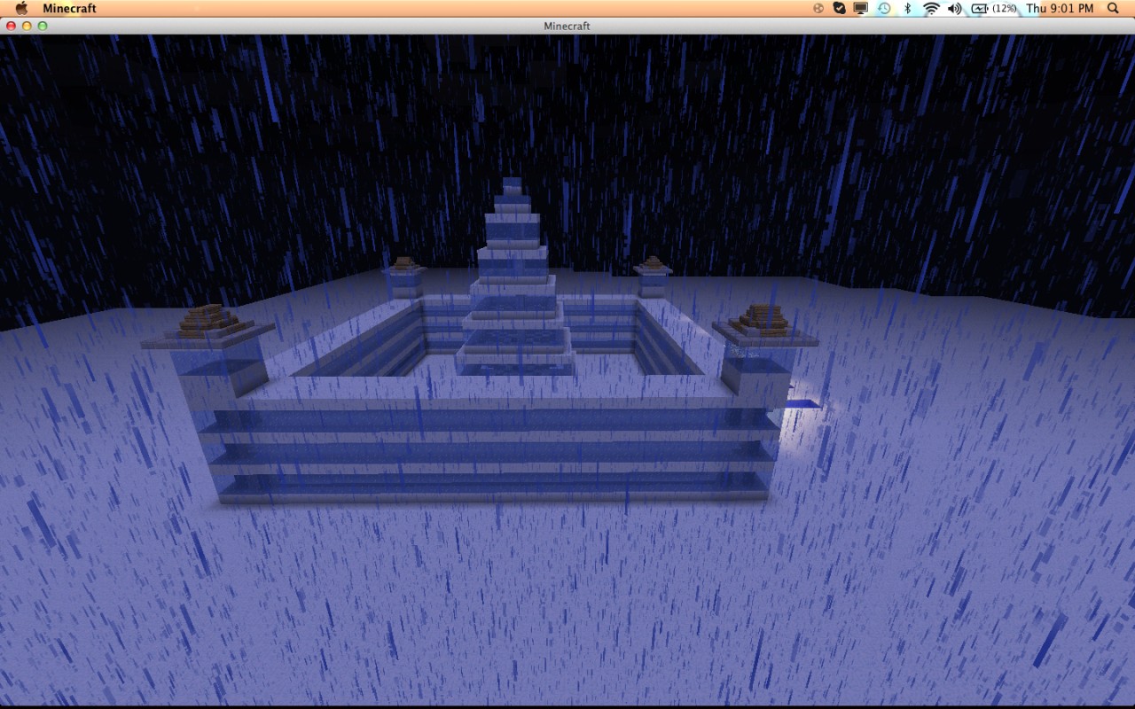 Snow Castle Minecraft Map