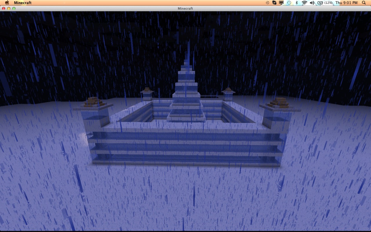 Snow Castle Minecraft Map