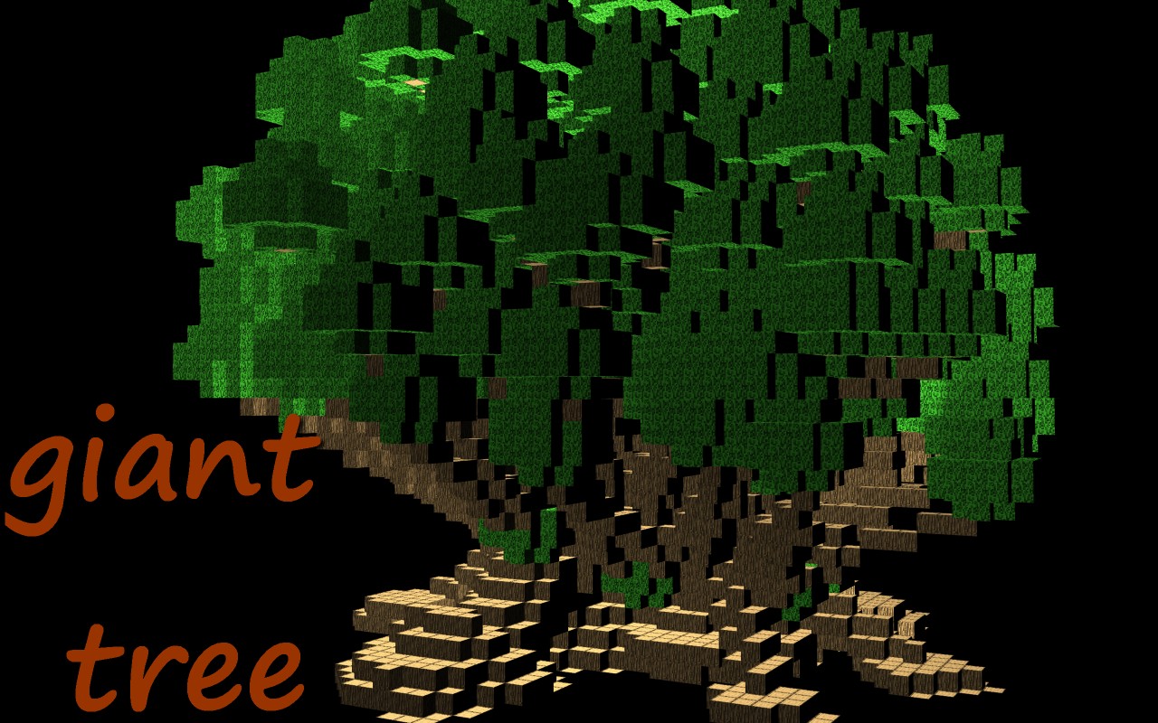 giant tree Minecraft Map