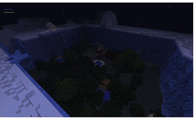 minnerik's ice world Minecraft Map
