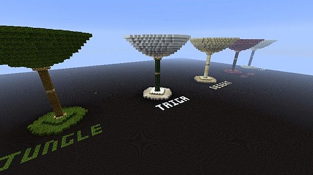 Biomes by the Glass Minecraft Map