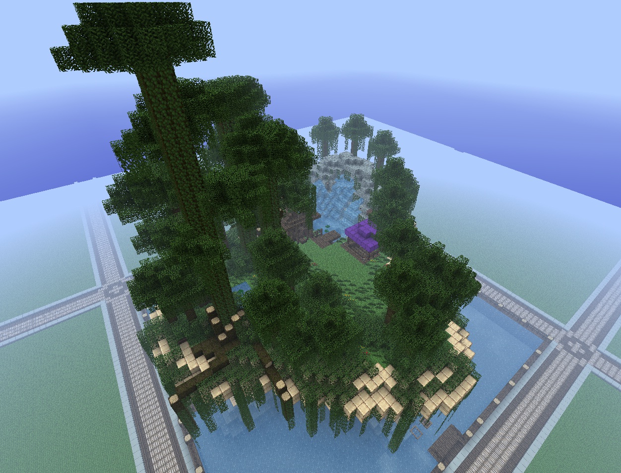 Tropic Cliff Minecraft Map