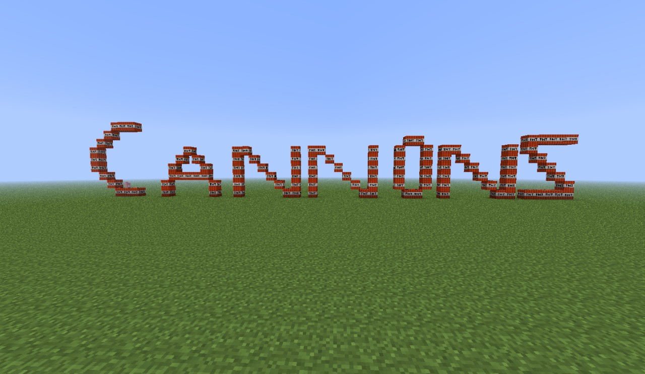 Cannons! Minecraft Map