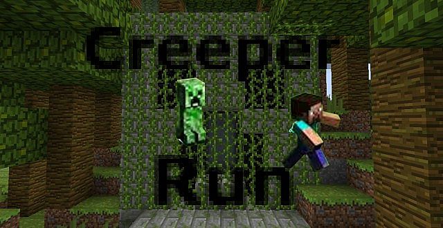 Creeper Run Minecraft Map