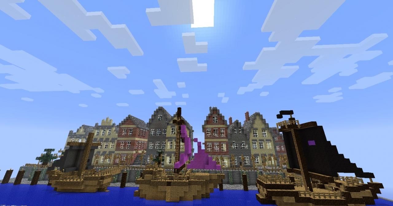 Hansa District Minecraft Map