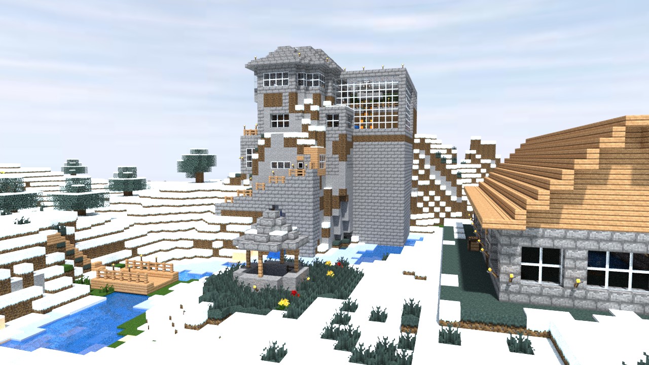 Zoo's Snow cave Minecraft Map