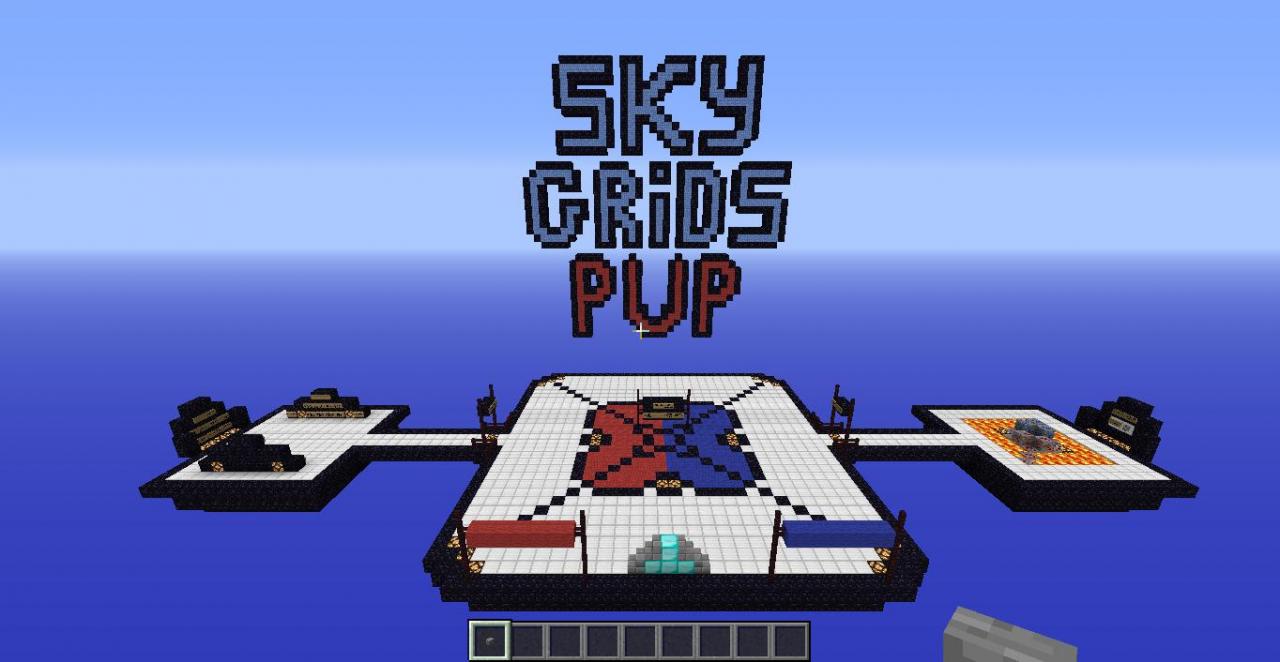 Sky Grids PVP Minecraft Map