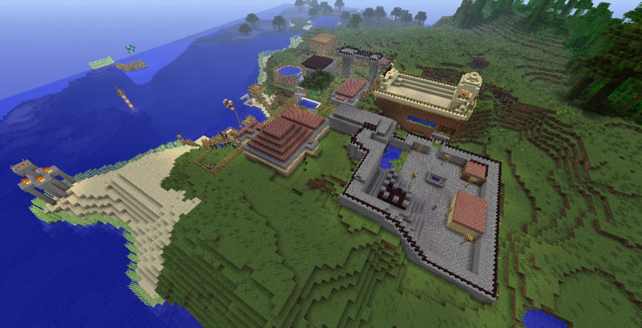 World Project Minecraft Map