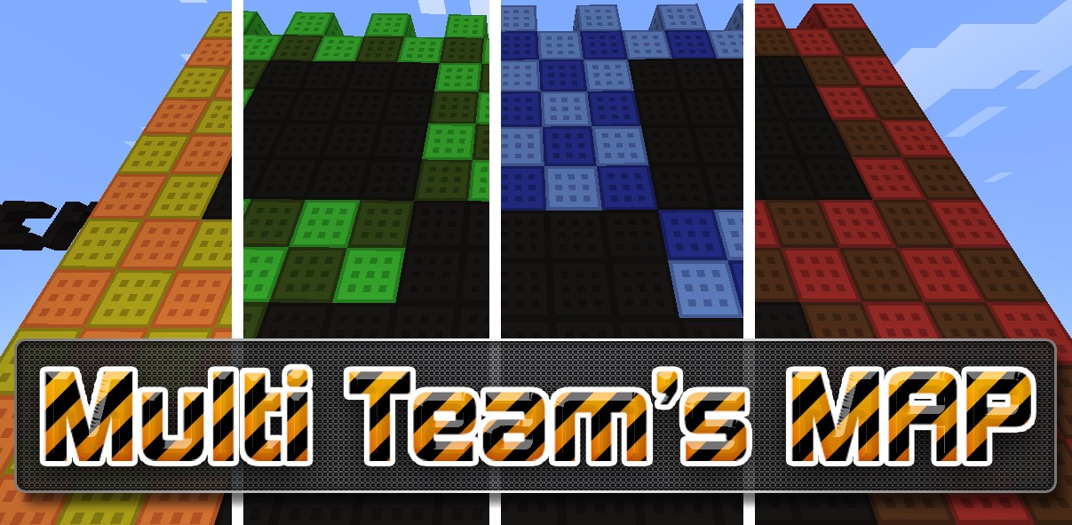 Multi Team's Map - Made by GamersOver Minecraft Map