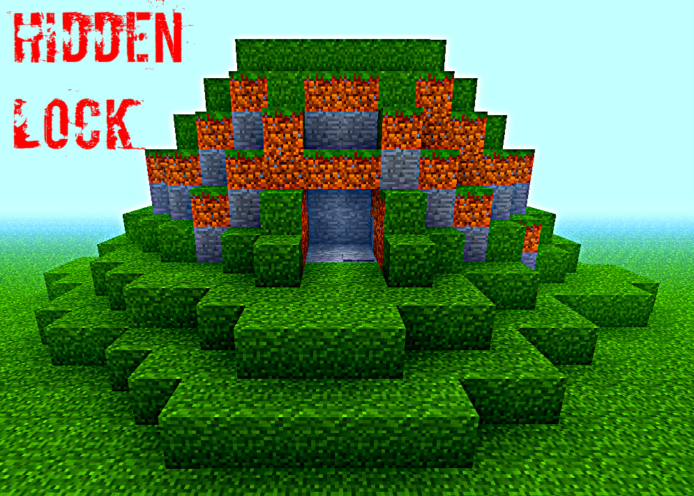 [1.3.2] Piston Lock (Easy) Minecraft Map