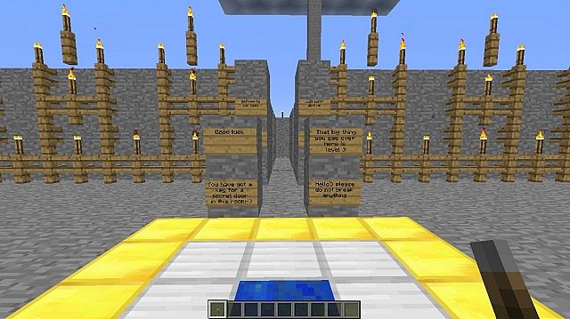 ''Easy maze'' with 4 levels only 2 done :( Minecraft Map