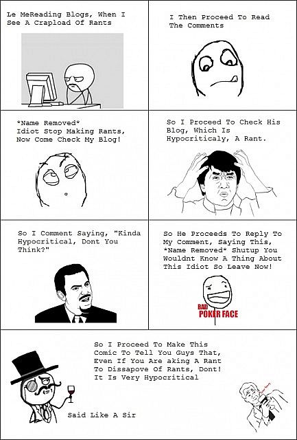 Rage Comic On Rants