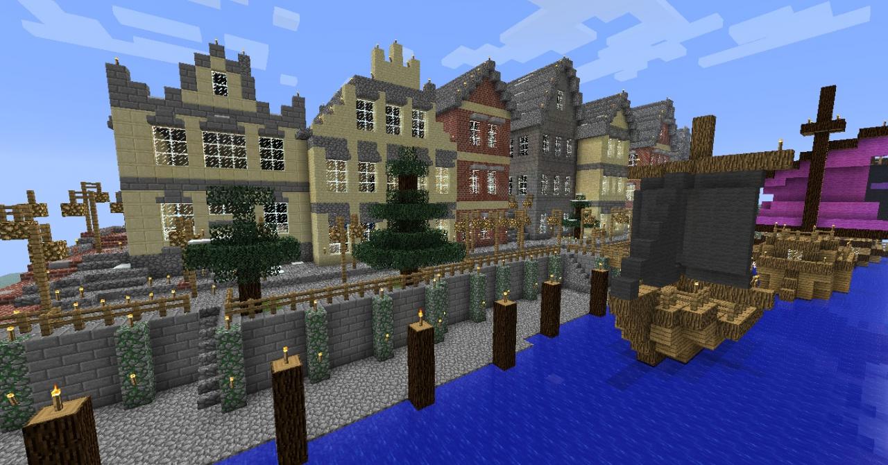Hansa District Minecraft Map