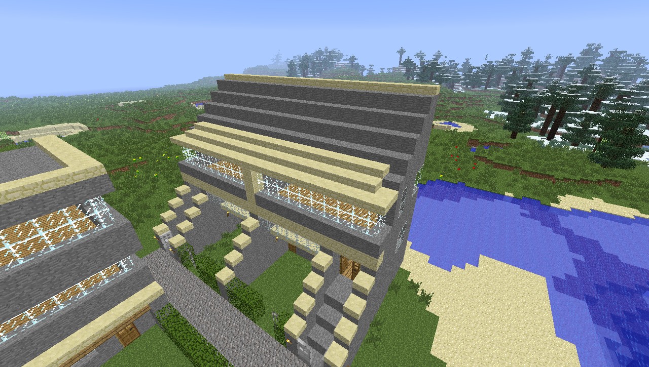 The Beach-Side Residence(1.4 map) Minecraft Map