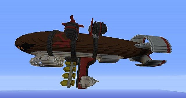 C&C Red Alert II : Kirov AirShip Minecraft Map