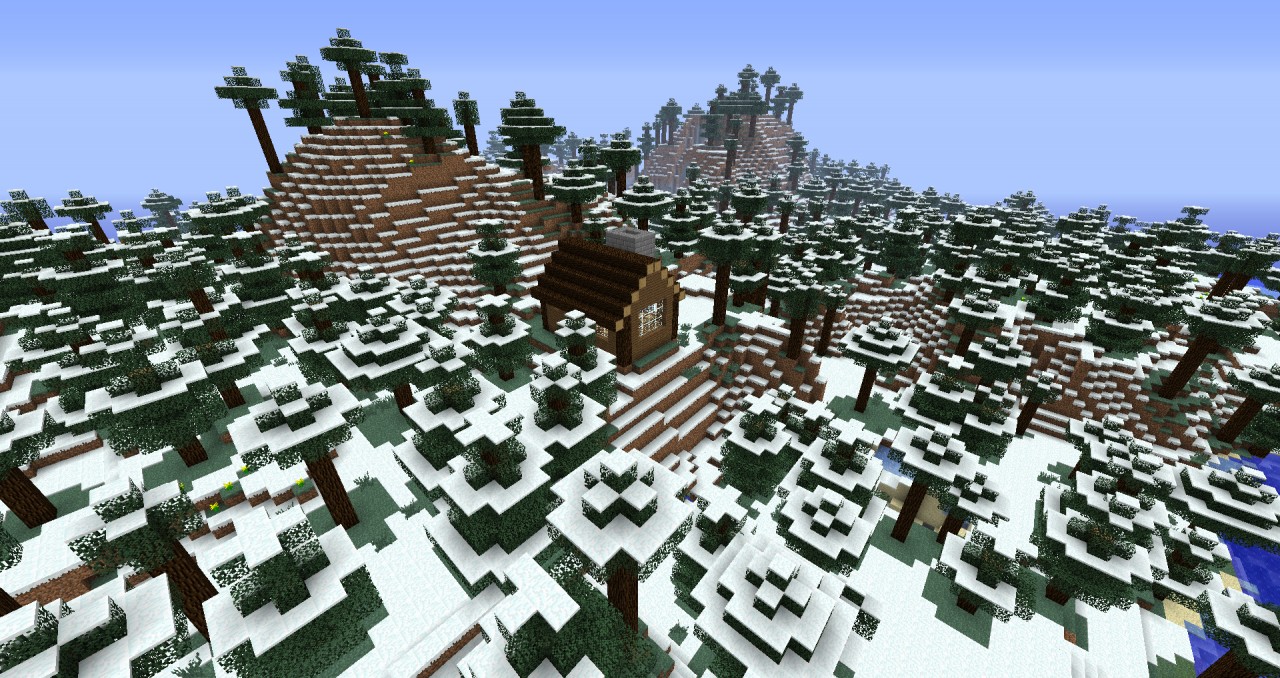 Manly Log Cabin Minecraft Map