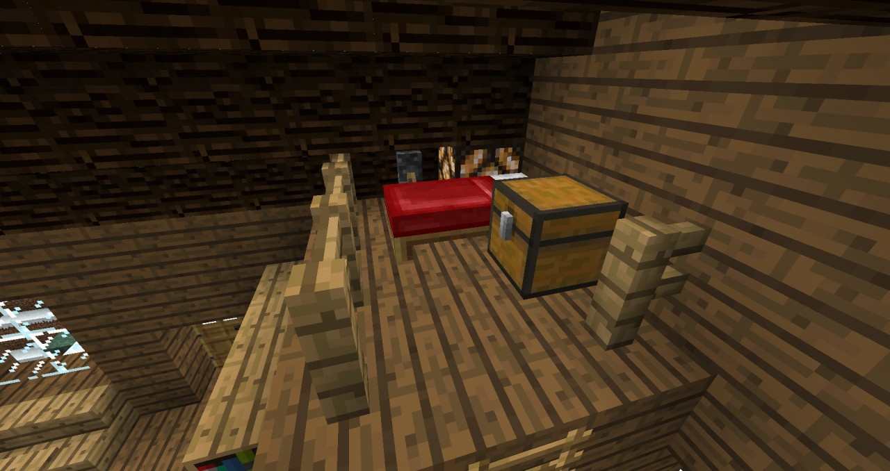 Manly Log Cabin Minecraft Map