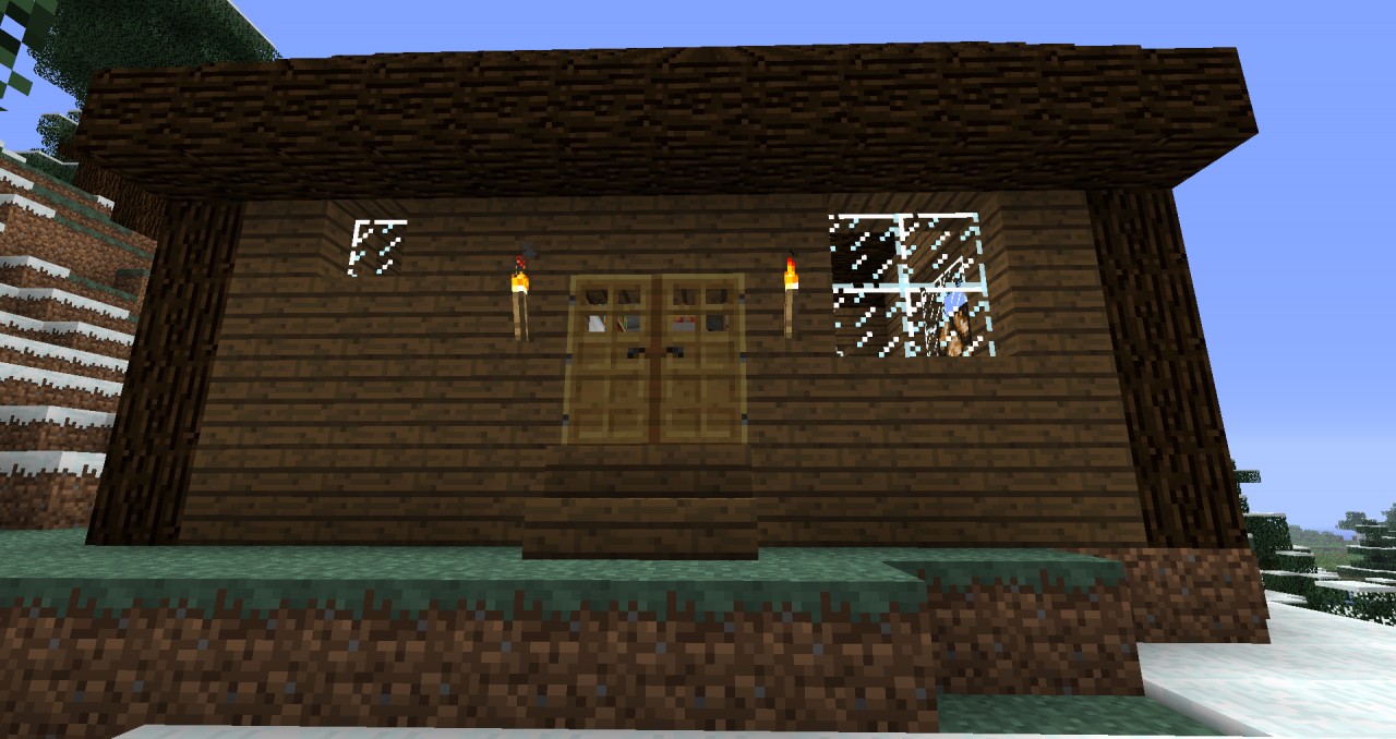 Manly Log Cabin Minecraft Map