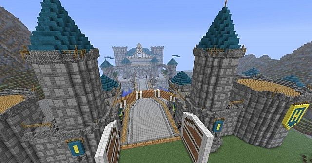 Stormwind / Hurlevent Minecraft Map