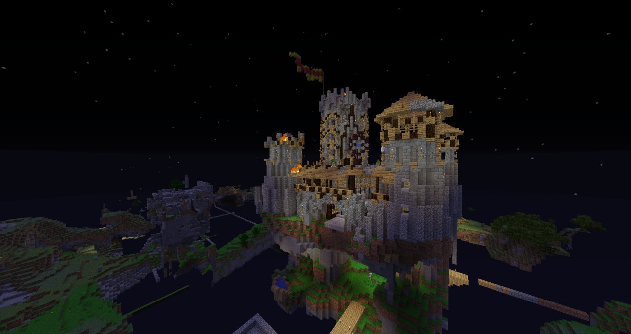 Minecraft Timelapse - Castle Minecraft Map