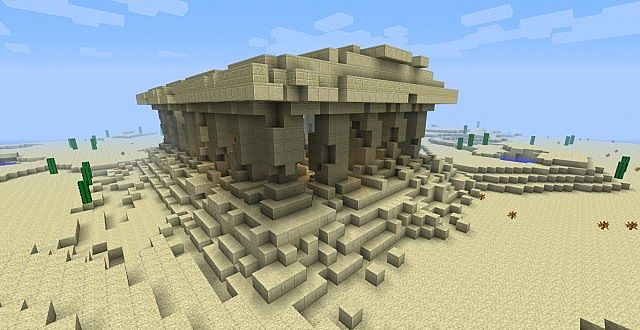 Sands of Doom 2: Desert ruins Minecraft Map