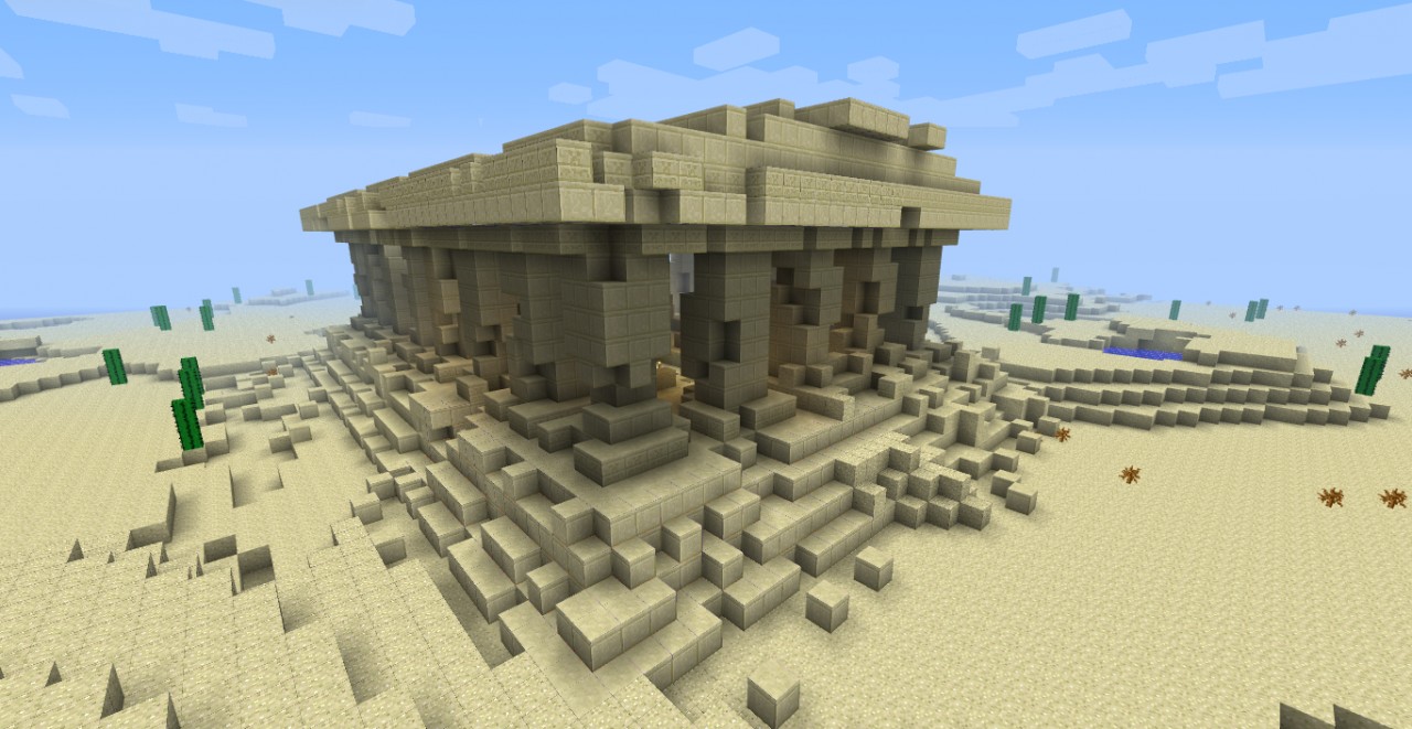 Sands of Doom 2: Desert ruins Minecraft Project
