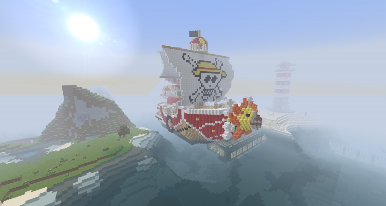 thousand sunny one piece final version ^^ Minecraft Map