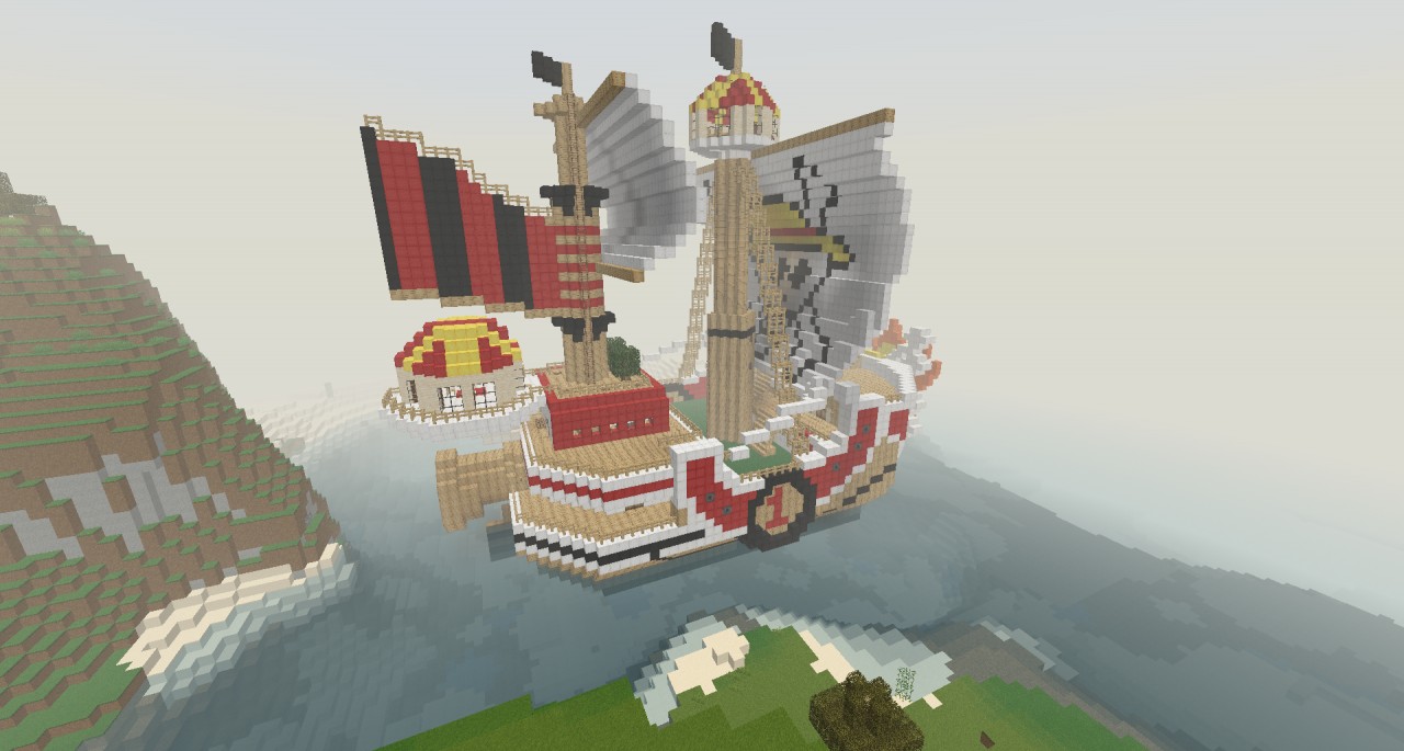 thousand sunny one piece final version ^^ Minecraft Map