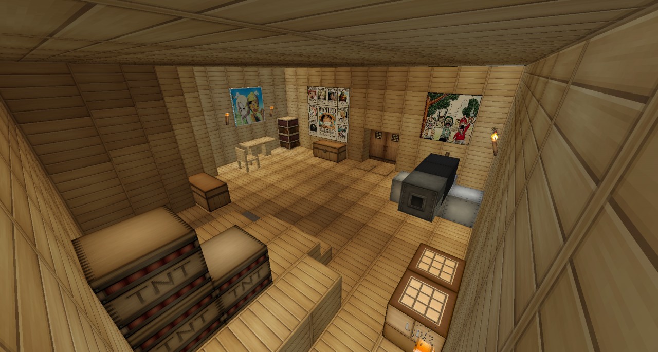 thousand sunny one piece final version ^^ Minecraft Map