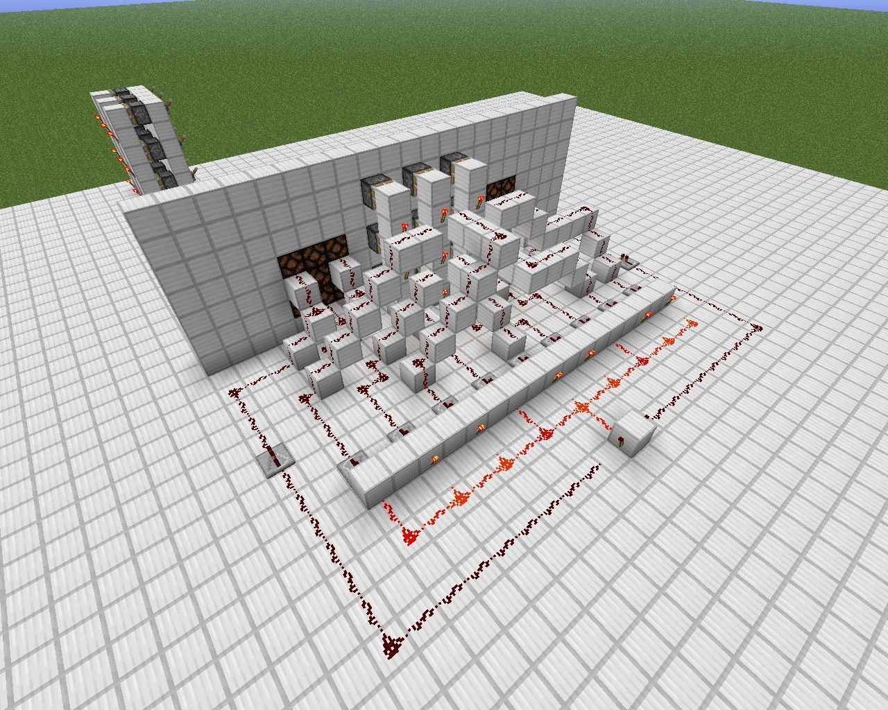 New Redstone Lock Minecraft Map