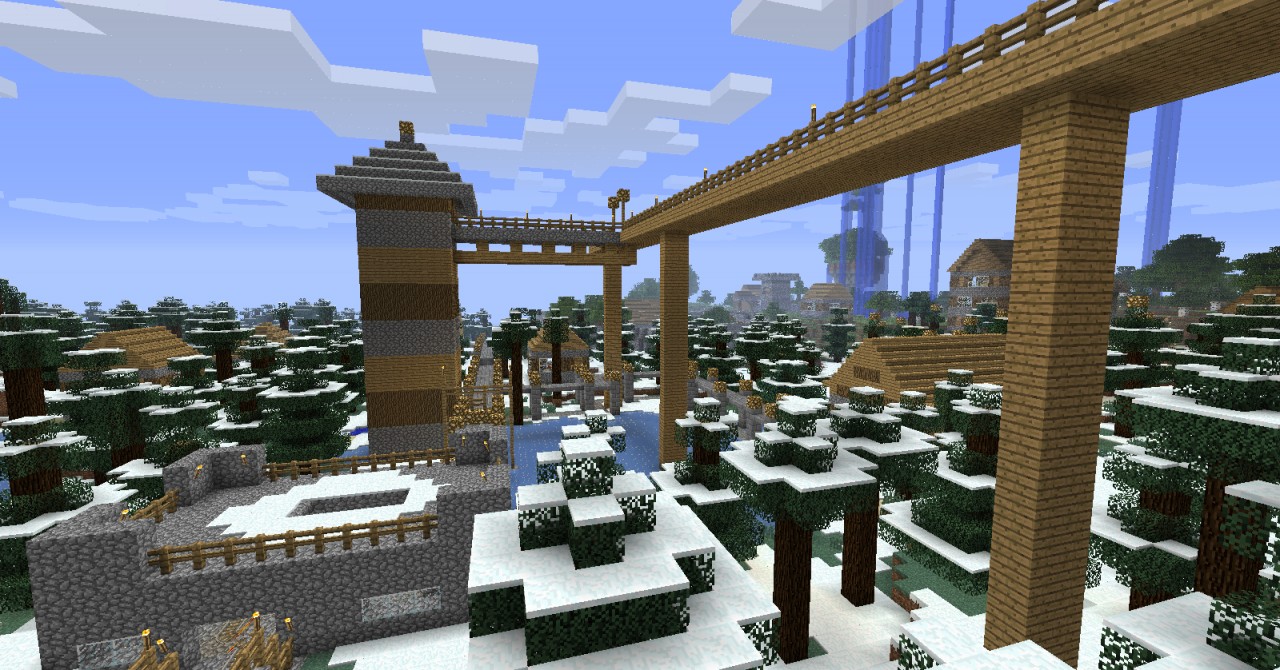 Crazy map. Minecraft Map