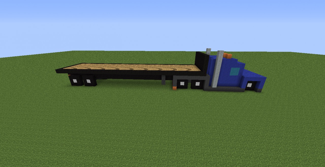 Tractor Trailer Trailing Minecraft Map