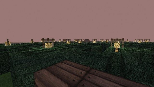 Leaf Maze Minecraft Map