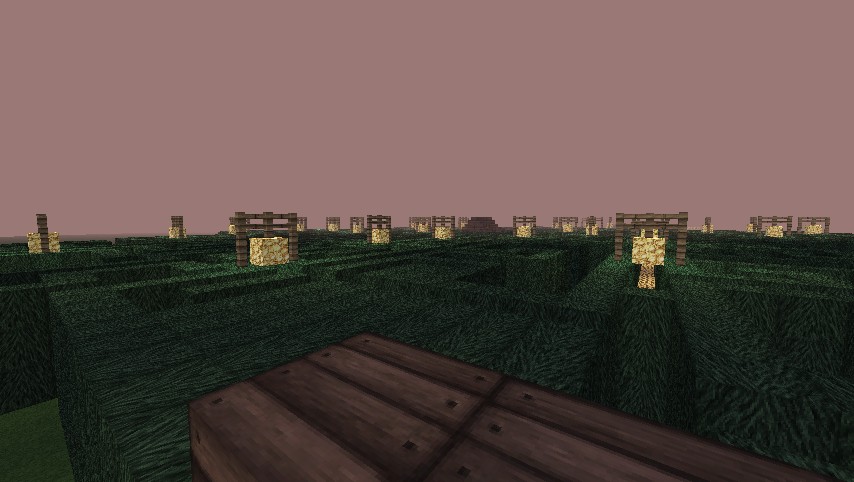 Leaf Maze Minecraft Map