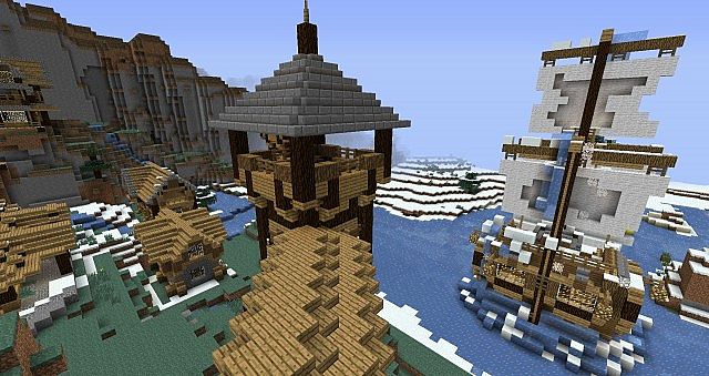 Minecraft Medieval Village -Tower tutorial- (sub request) Minecraft Project