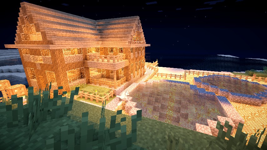 Beachly Mansion Minecraft Map