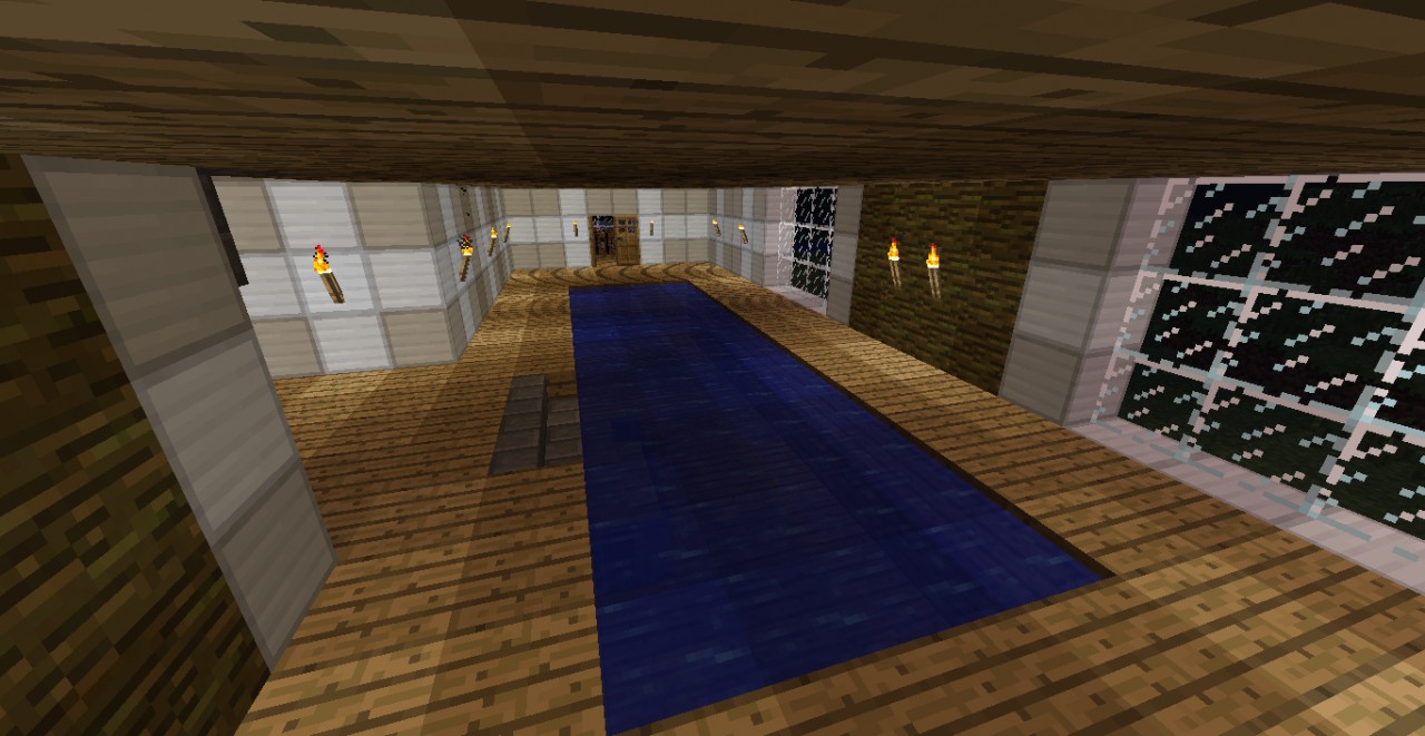 Large Modern House Minecraft Map