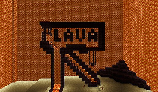 Lava Ninja adventure map Minecraft Map