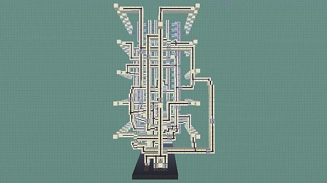 [Redstone] Binary Display Minecraft Map
