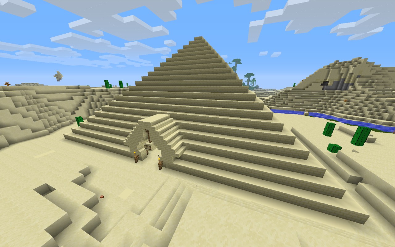 "Secrets of the TEMPLE" Minecraft Map