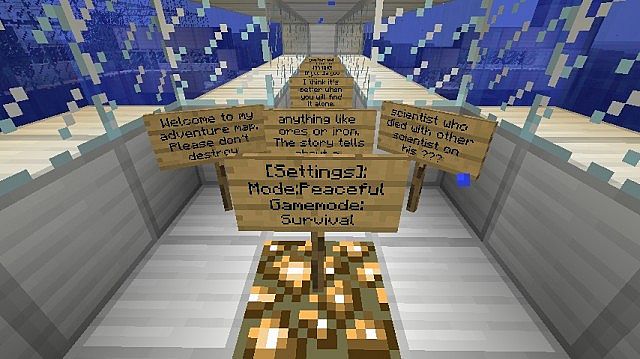 The lost Underwater Laboratory(1.3.2) Minecraft Map