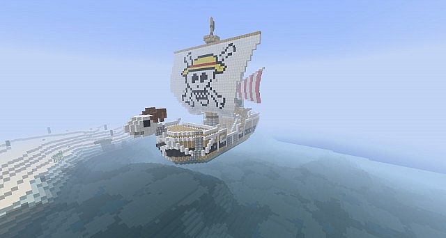 going merry one piece ! Minecraft Map