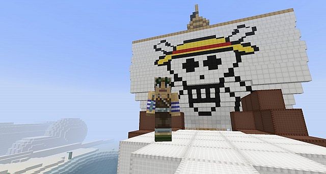 going merry one piece ! Minecraft Map