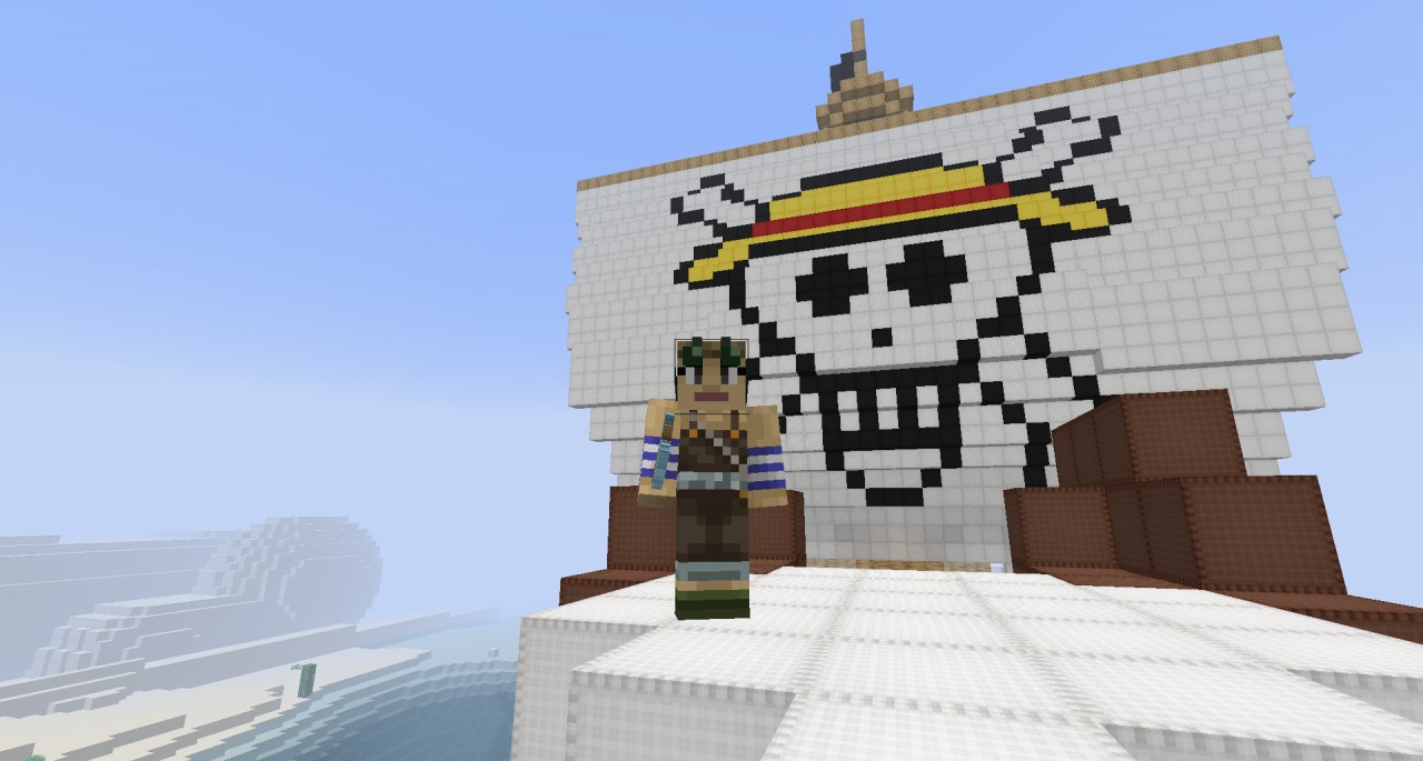 going merry one piece ! Minecraft Map