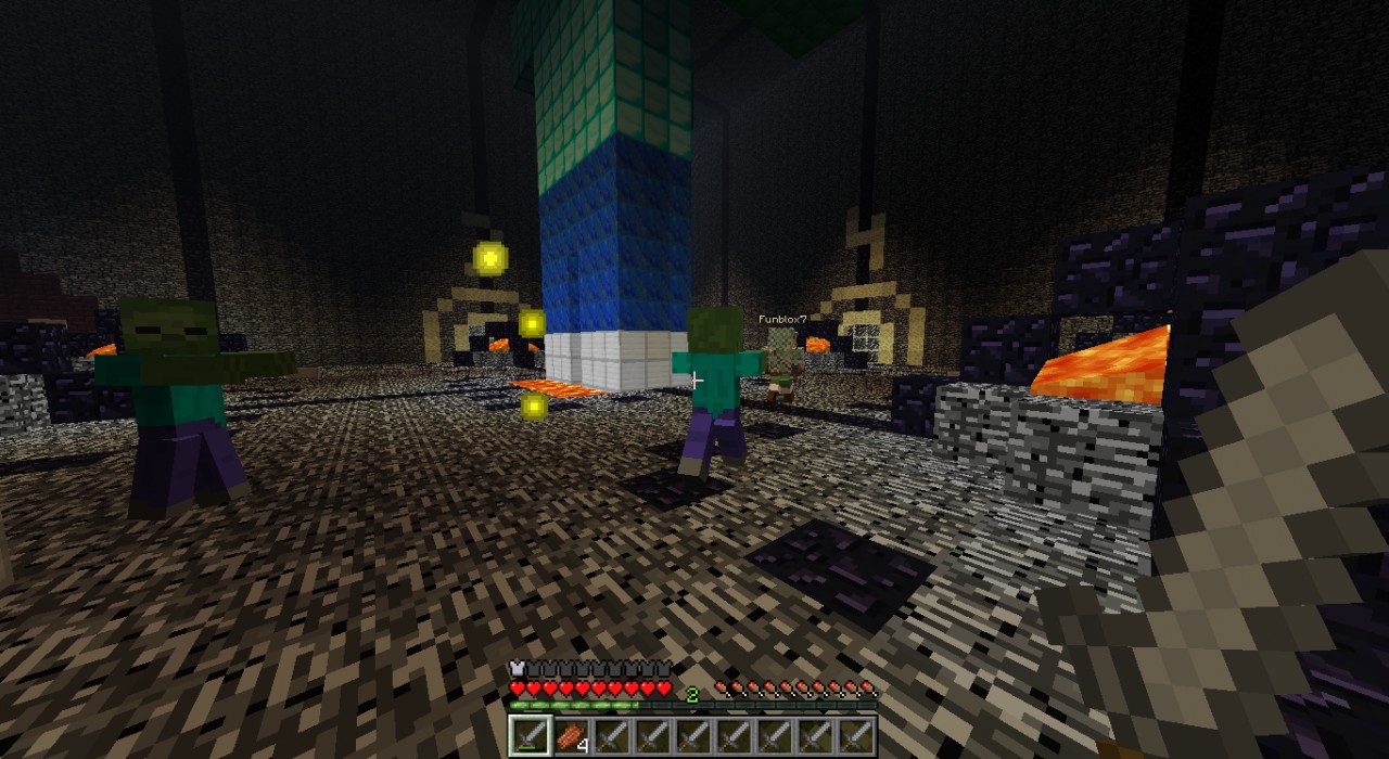Boss Battles: Zombies Minecraft Map