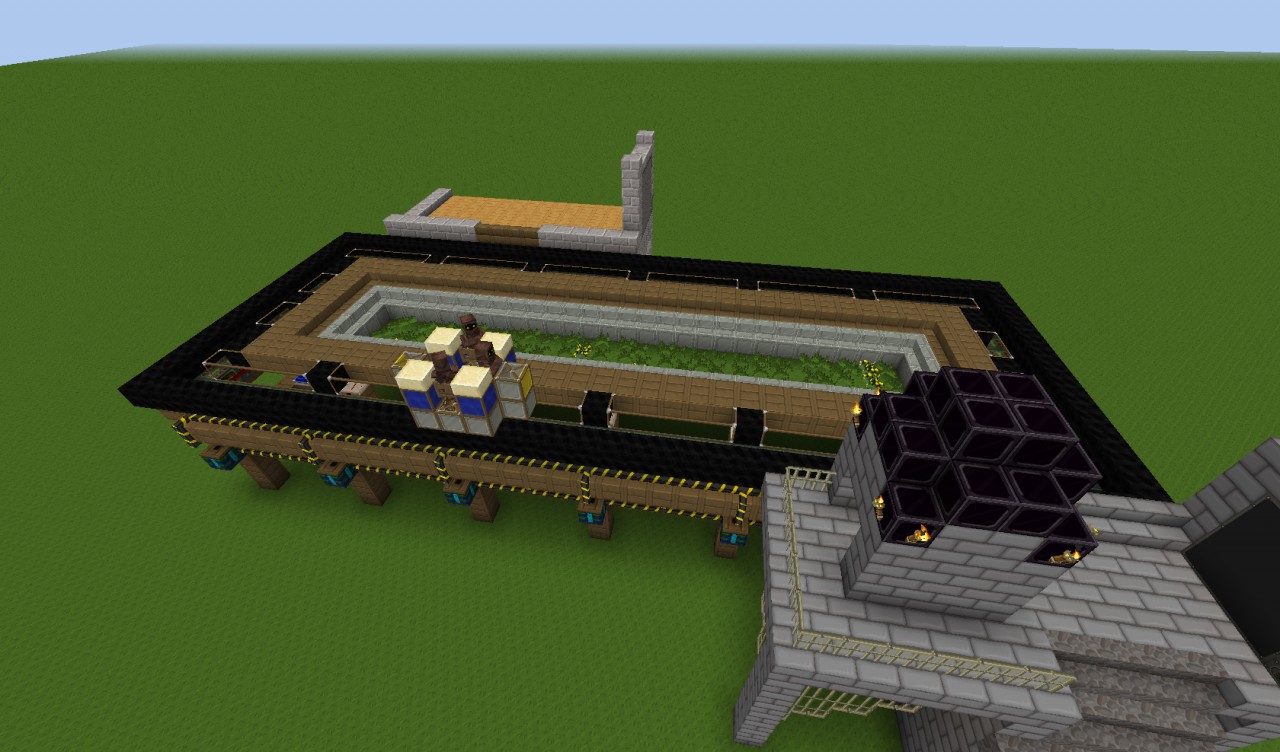 TEKKIT MONORAIL Minecraft Project