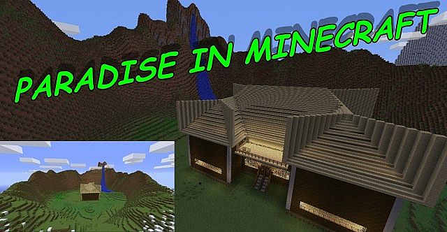 PARADISE IN MINECRAFT Minecraft Map