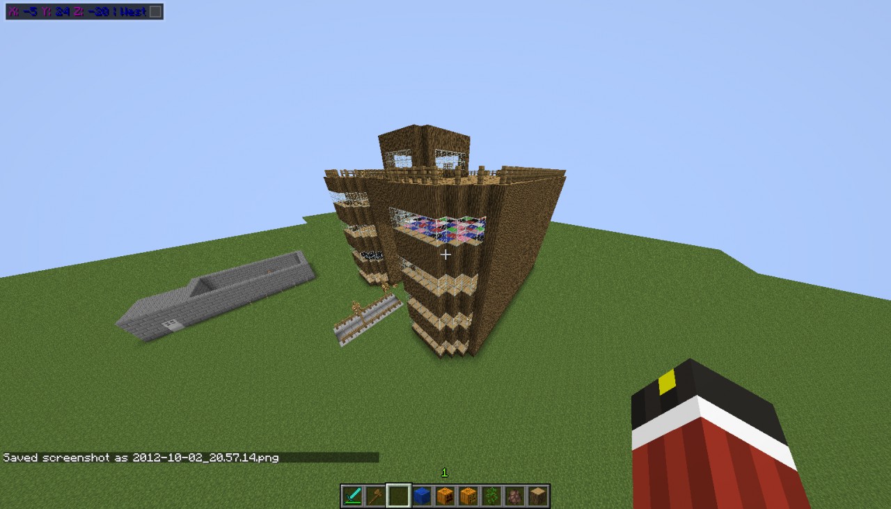 Simple Spawn Building Minecraft Map