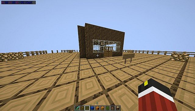 Simple Spawn Building Minecraft Map